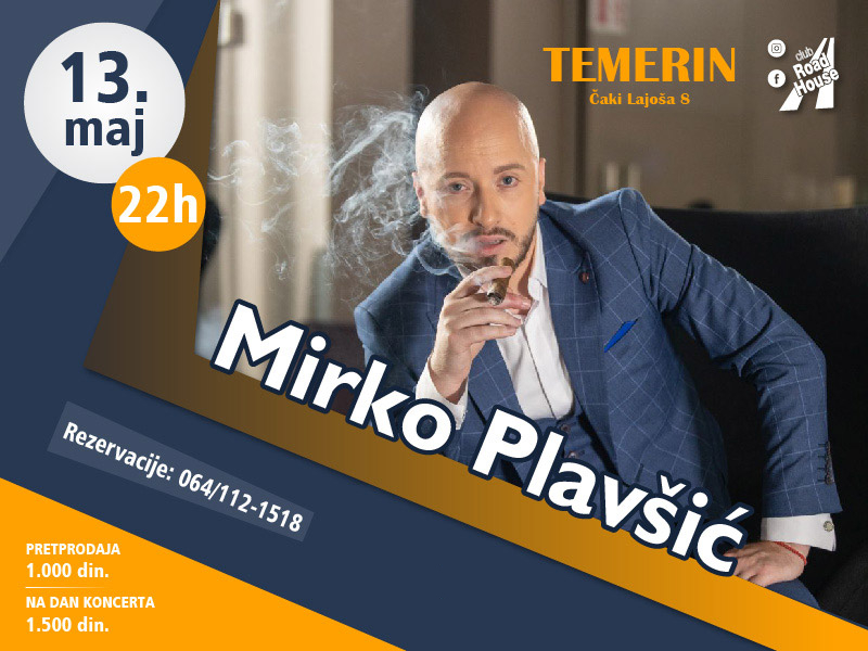 Mirko Plavšić - GIGS TIX Srbija - gigstix.com