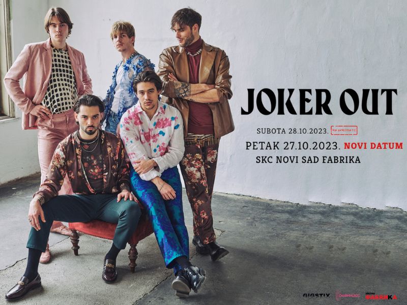 Joker Out - GIGS TIX Srbija - gigstix.com