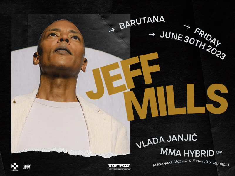 Jeff Mills - GIGS TIX Srbija - gigstix.com