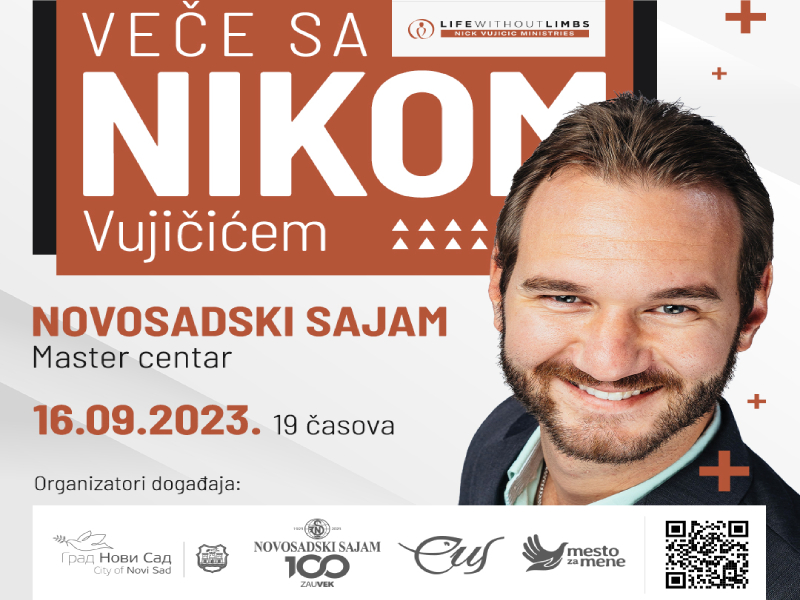Veče sa Nikom Vujičićem - GIGS TIX Srbija - gigstix.com