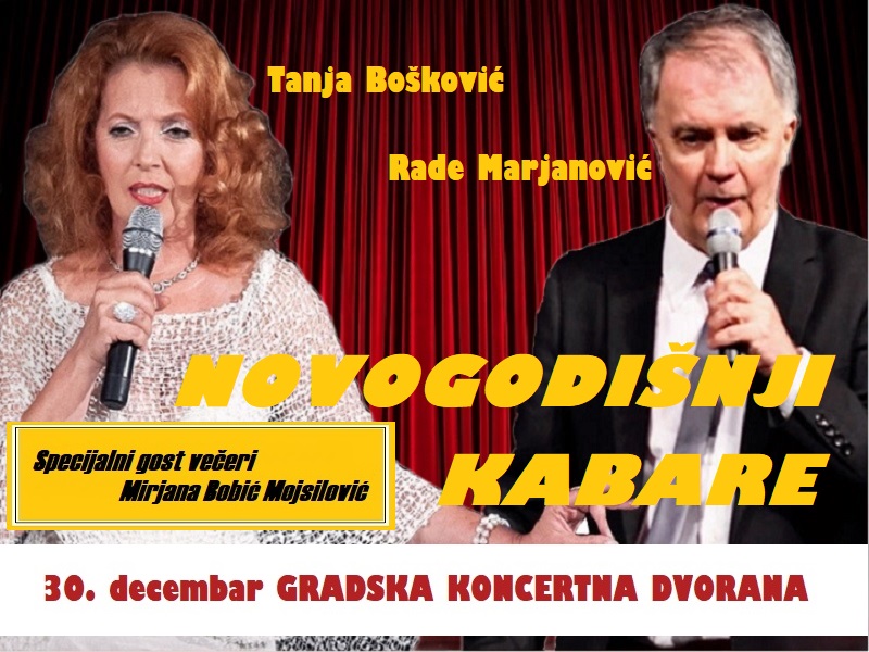 Novogodišnji kabare - GIGS TIX Srbija - gigstix.com