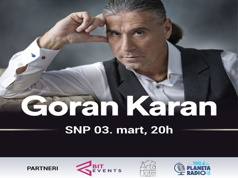 Koncert Gorana Karana - GIGS TIX Srbija - gigstix.com