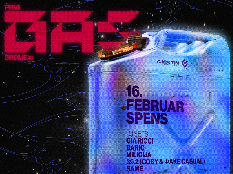 Prvi gas Srbije - GIGS TIX Srbija - gigstix.com