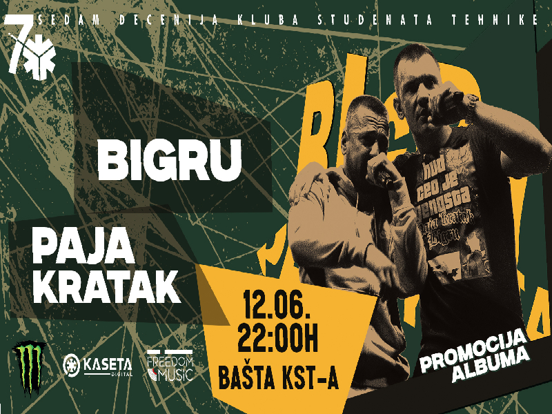 Bigru i Paja Kratak - GIGS TIX Srbija - gigstix.com