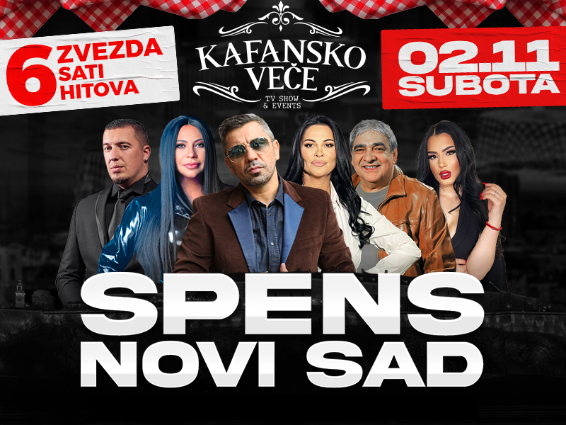 Kafansko veče - GIGS TIX Srbija - gigstix.com