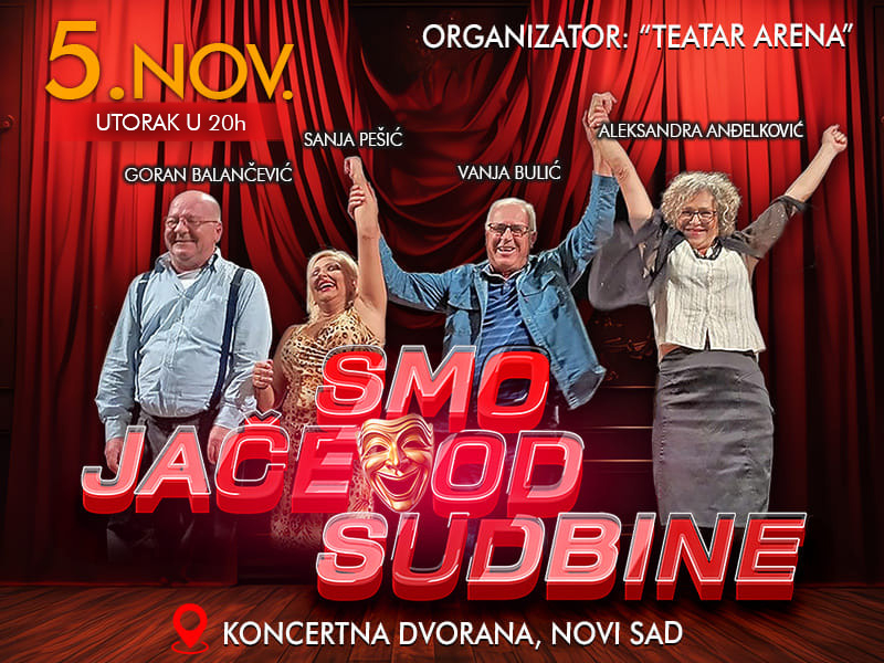 Jače smo od sudbine - GIGS TIX Srbija - gigstix.com