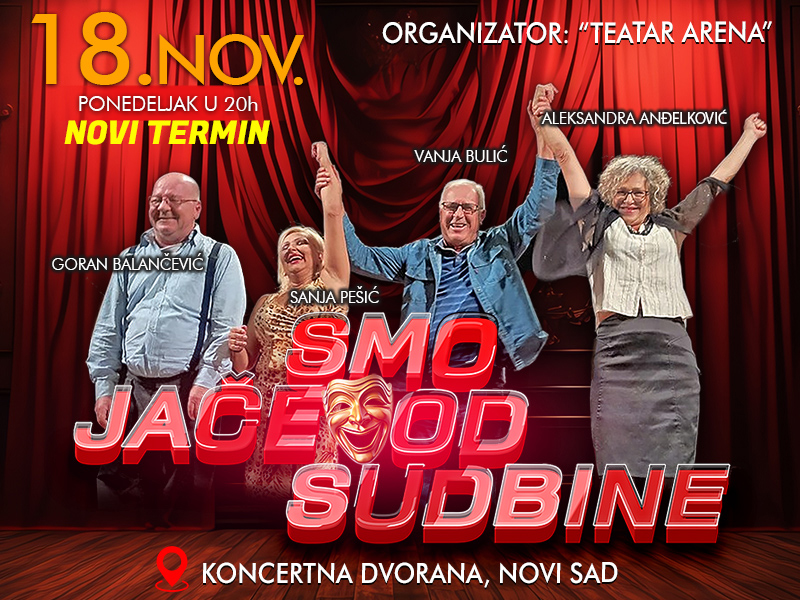 Jače smo od sudbine - GIGS TIX Srbija - gigstix.com