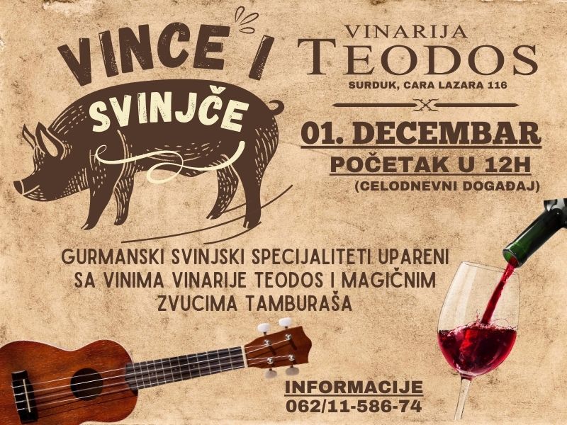 Vince i svinjče - GIGS TIX Srbija - gigstix.com