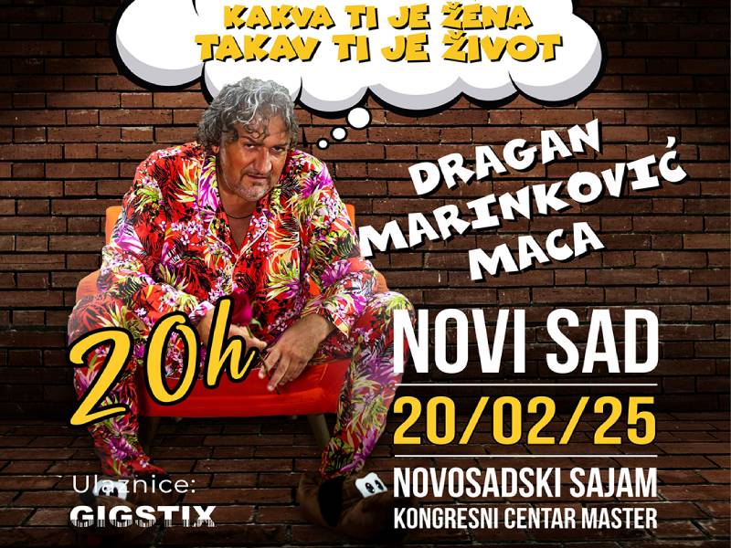 Kakva ti je žena, takav ti je život - GIGS TIX Srbija - gigstix.com