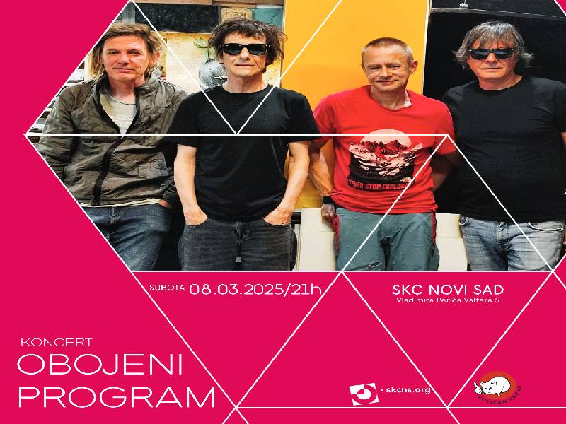Obojeni Program - GIGS TIX Srbija - gigstix.com