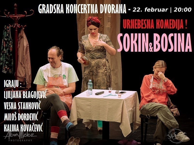 Sokin i Bosina - GIGS TIX Srbija - gigstix.com