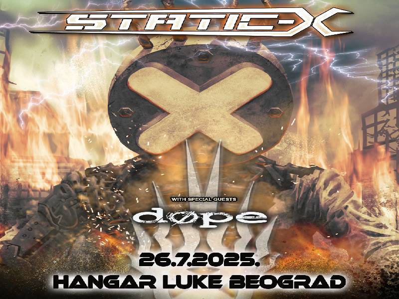STATIC-X - GIGS TIX Srbija - gigstix.com