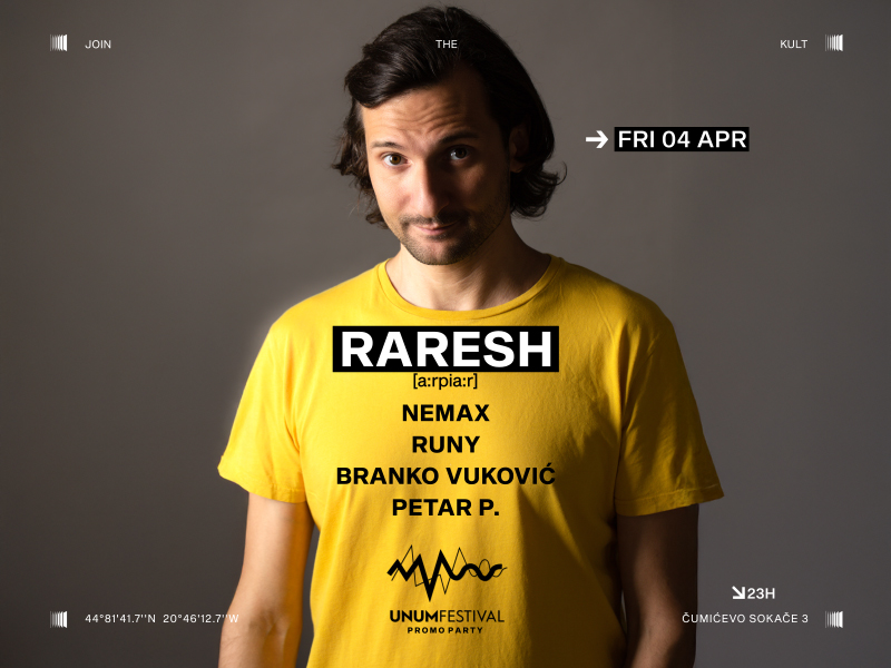 Raresh - GIGS TIX Srbija - gigstix.com