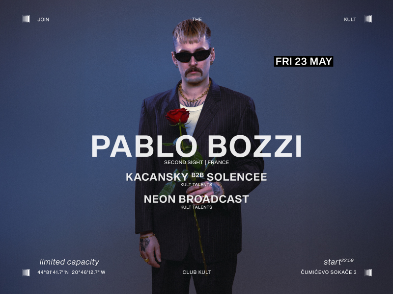Pablo Bozzi - GIGS TIX Srbija - gigstix.com