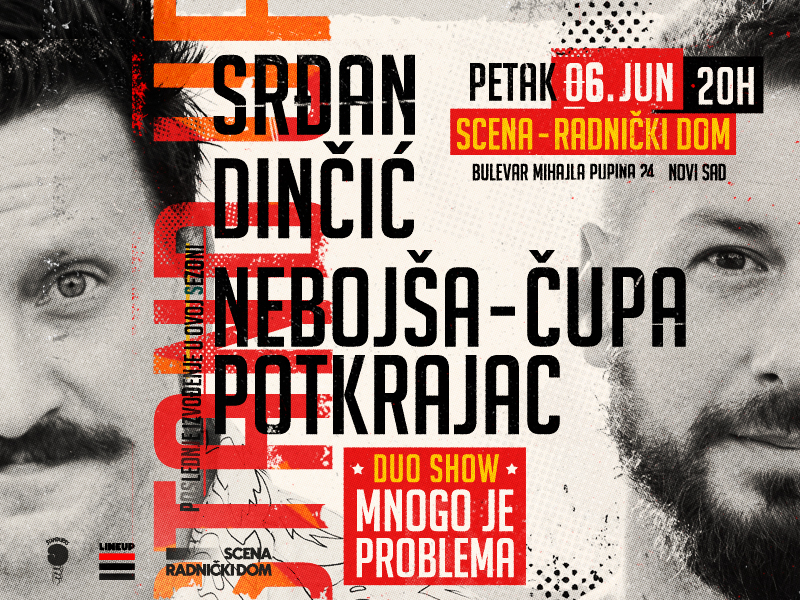 Duo Show „Mnogo je problema“ - GIGS TIX Srbija - gigstix.com